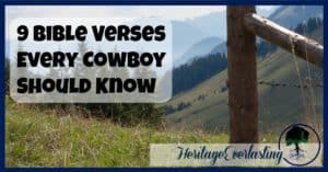 9 Bible Verses Every Cowboy Should Know