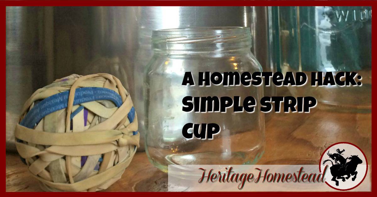 Simple Strip Cup for Milking: A Homestead Hack