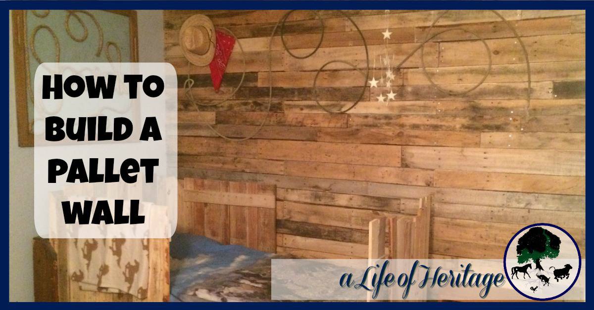 Retainer Wall From Pallets